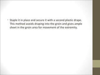 Surgical draping | PPT