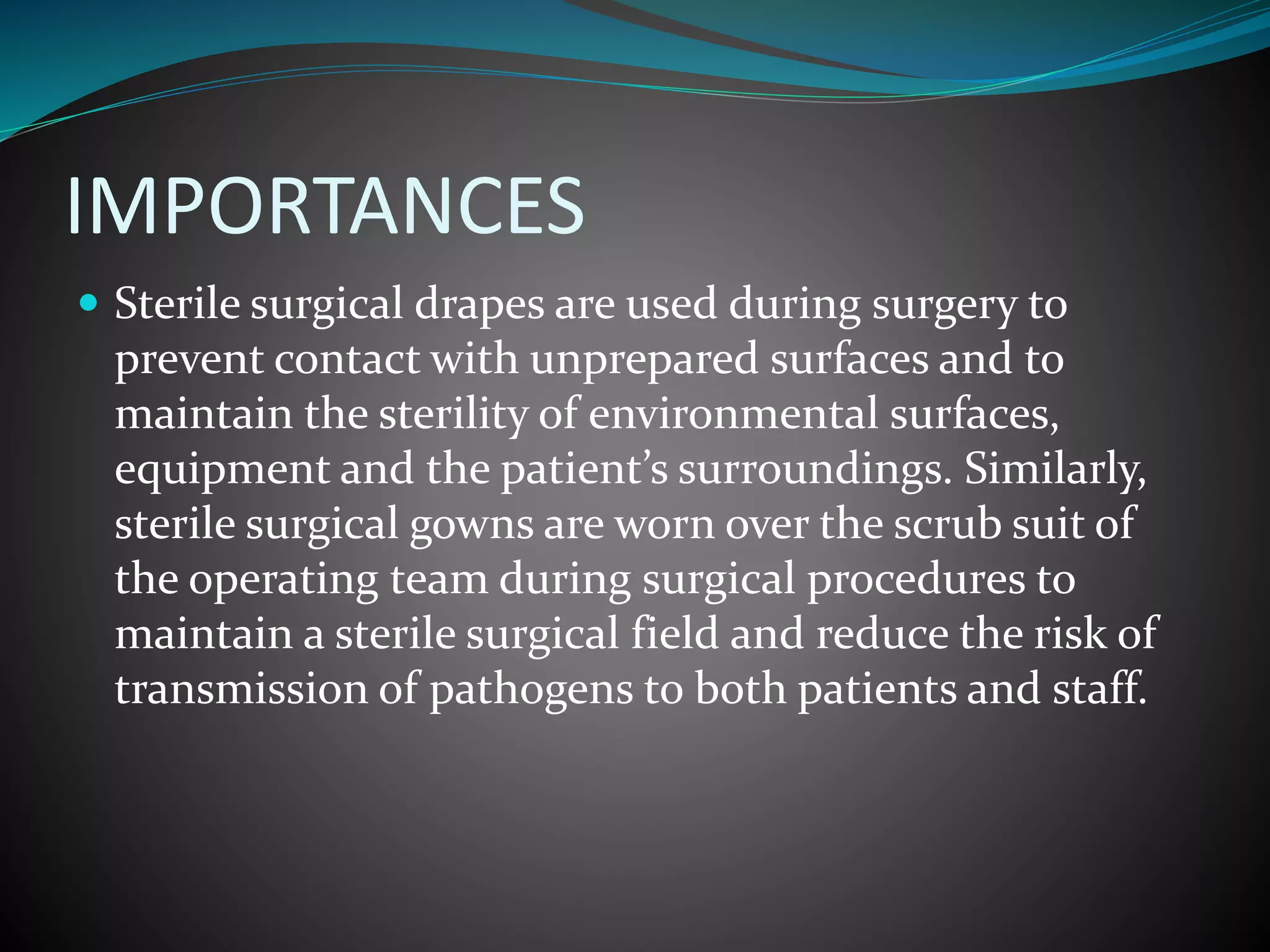 Surgical draping | PPTX