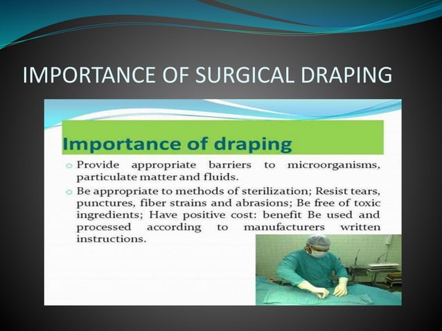 Surgical draping | PPTX | Surgery | Medical Health