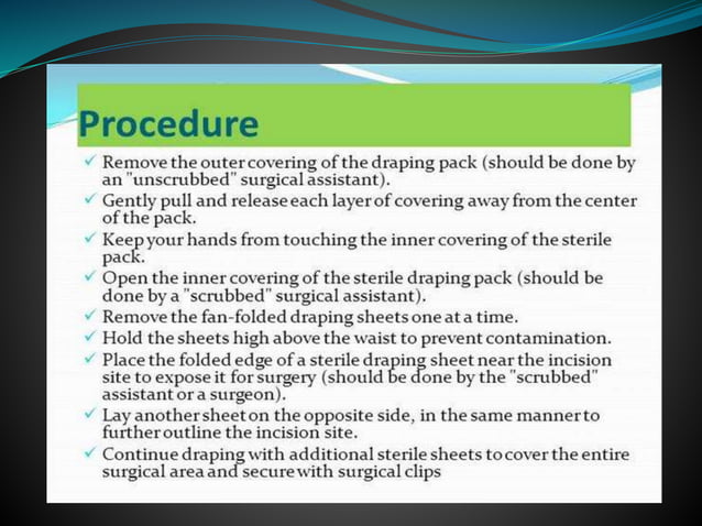 Surgical draping | PPTX | Surgery | Medical Health
