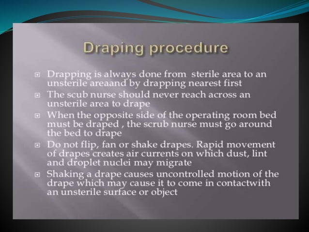 Surgical draping | PPTX | Surgery | Medical Health