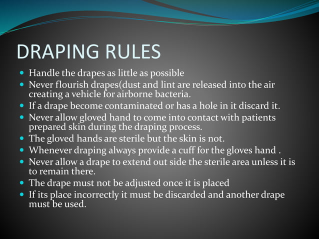 Surgical draping | PPTX | Surgery | Medical Health