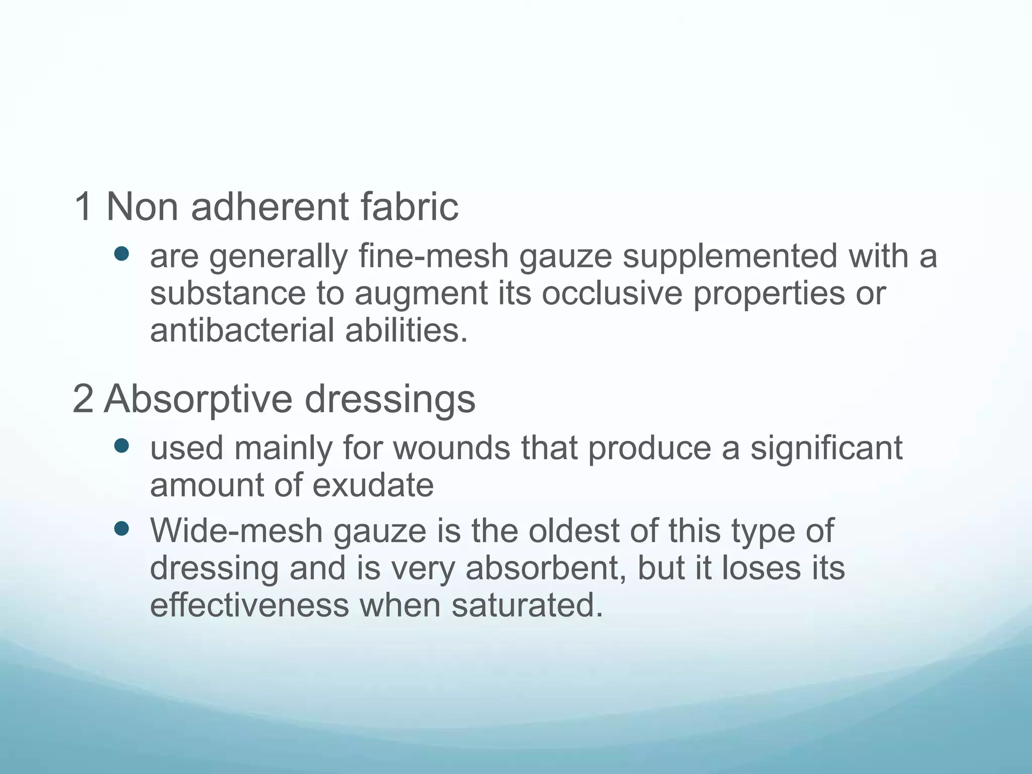 Surgical dressing | PPTX