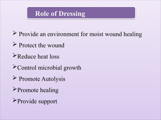Surgical dressing .pptx
