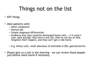 Surgical emergencies. Dr Rebecca Thomas | PPT