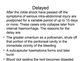 Surgical emergencies a) bleeding in surgery | PPT