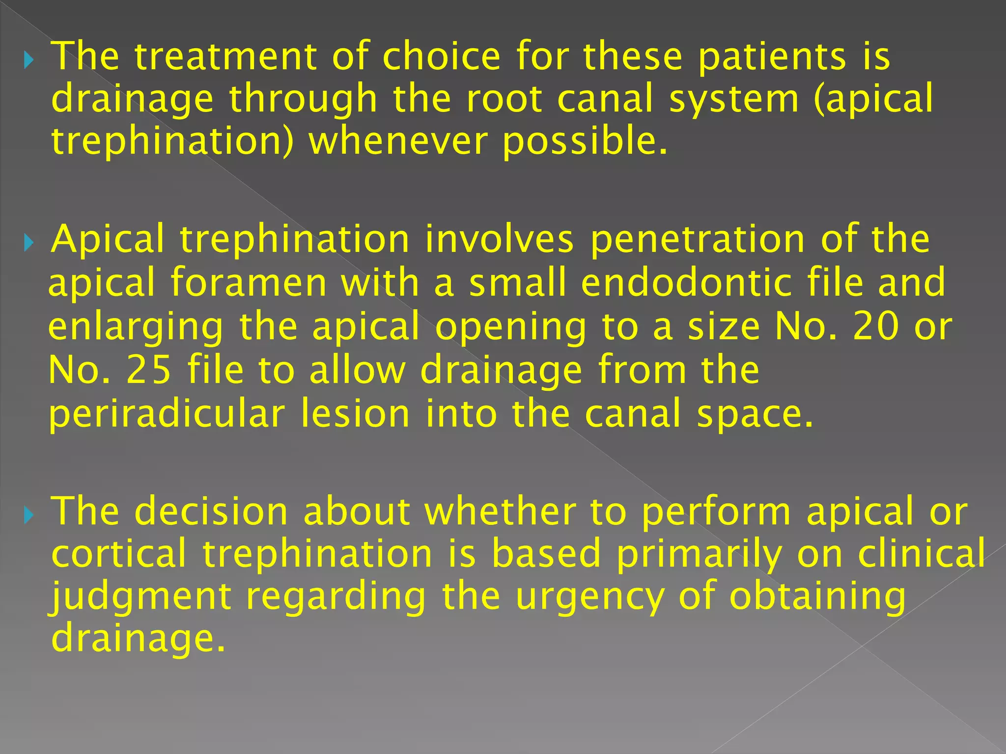 endodontic surgery and its current concepts | PPTX