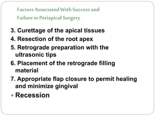 Surgical Endodontics | PPTX