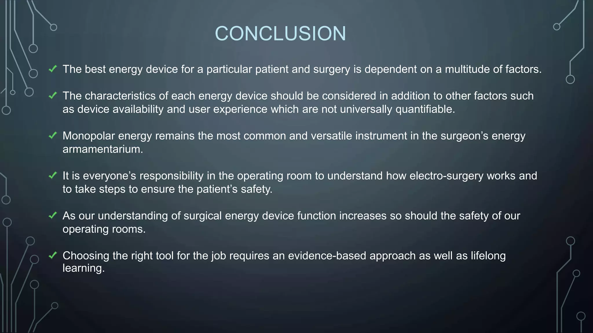 Surgical Energy | PPTX