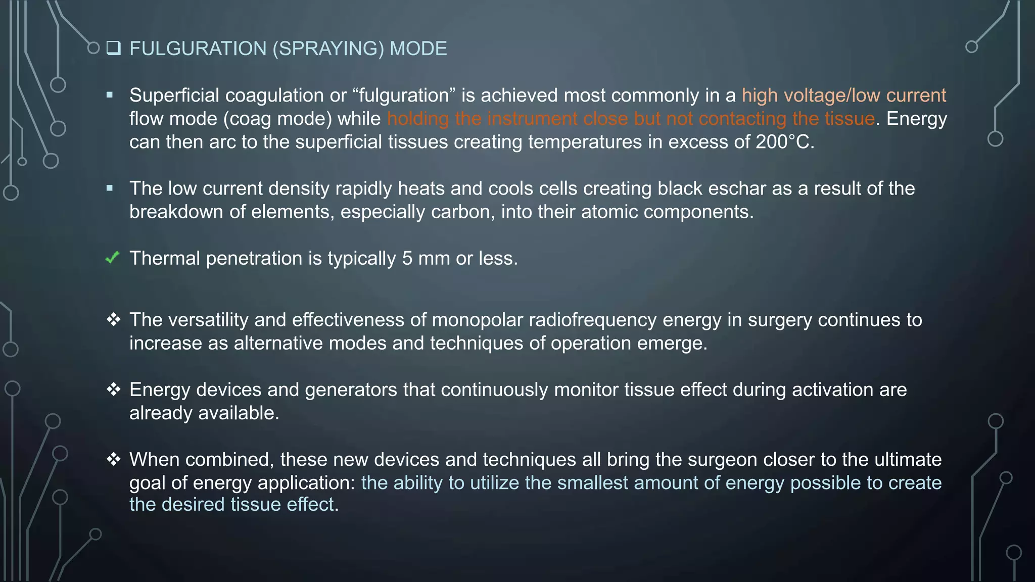 Surgical Energy | PPTX