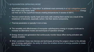 Surgical Energy | PPTX