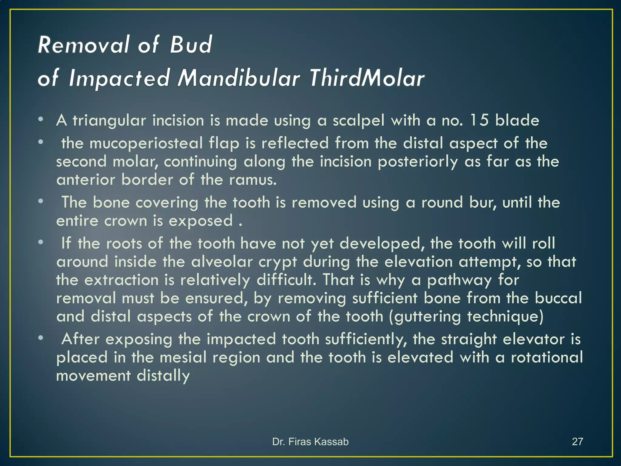 Surgical extraction of impacted teeth i | PDF