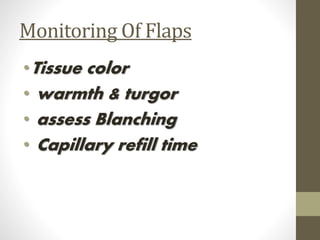 Surgical flaps | PPTX