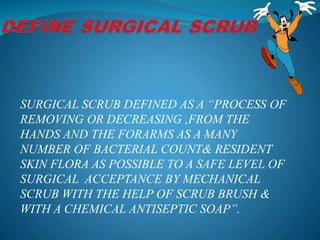 Surgical hand scrub | PPT