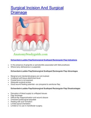 Surgical Incision And Drainage | PDF