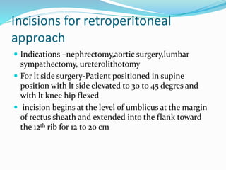 skin incisions | PPTX