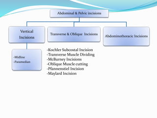 skin incisions | PPTX