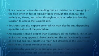 Surgical incisions | PPTX