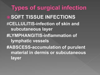 Surgical infection | PPTX