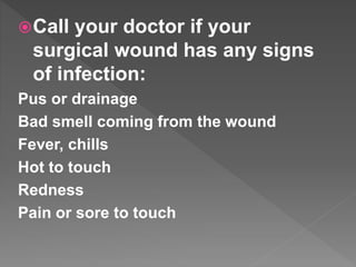 Surgical infection | PPTX