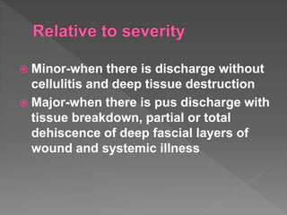 Surgical infection | PPTX