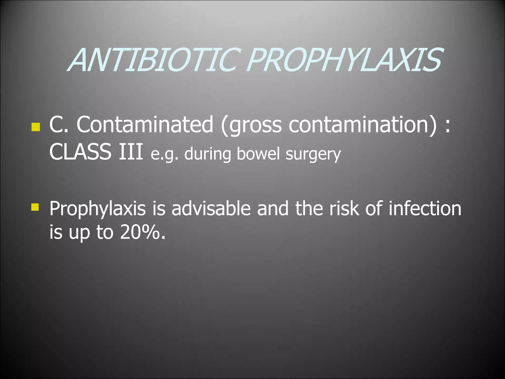 Surgical infections | PPTX