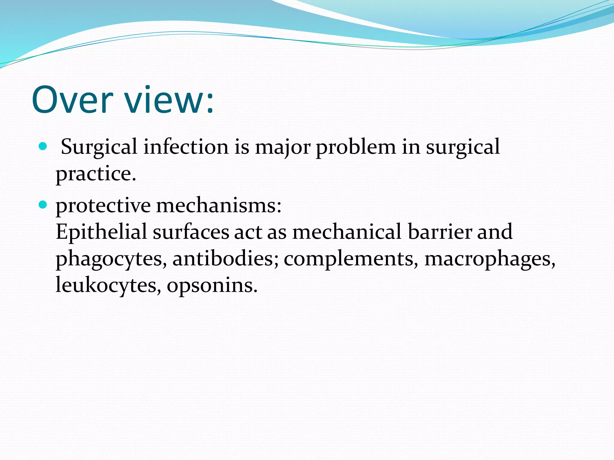 SURGICAL INFECTIONS.pptx