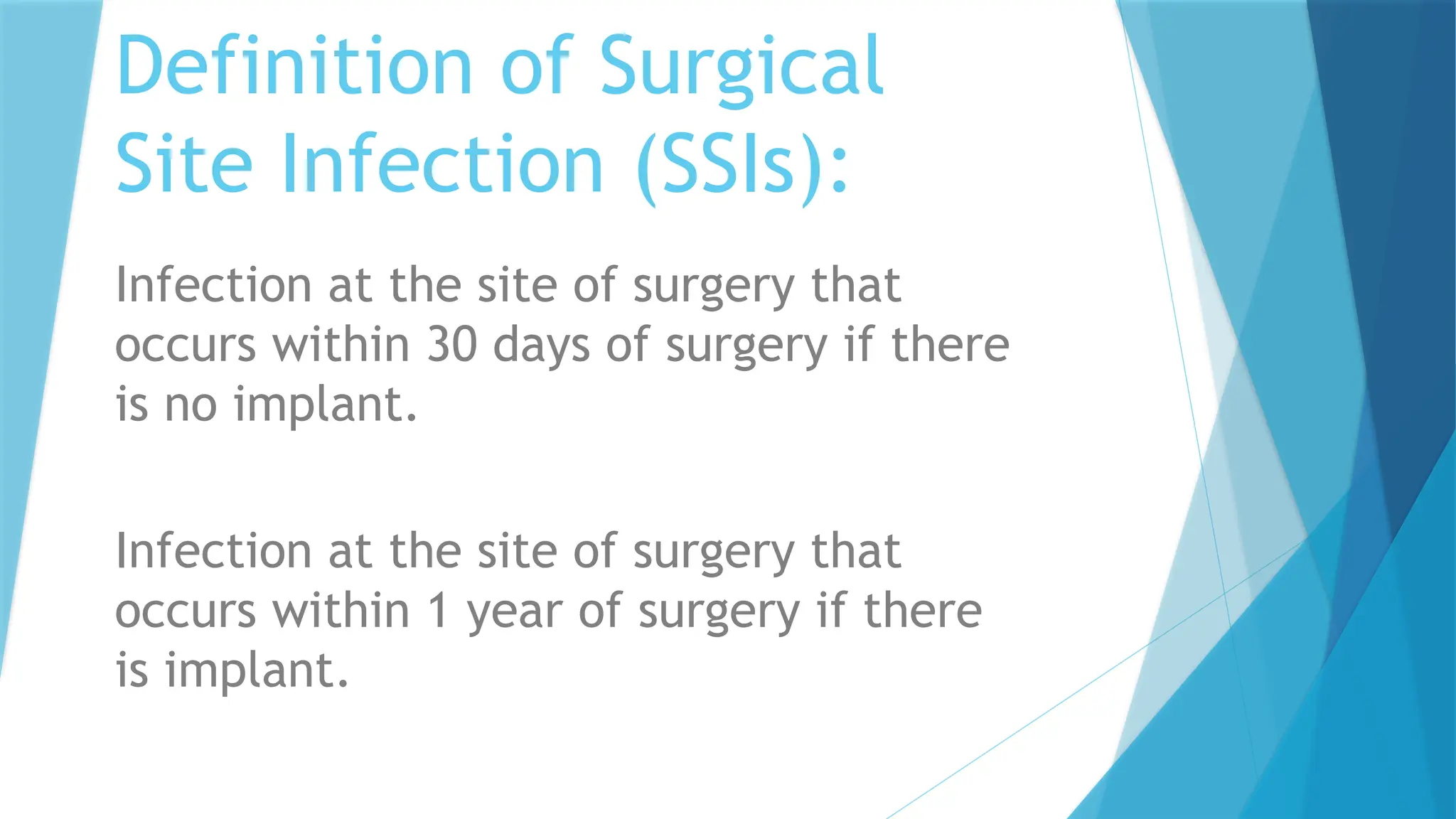 Surgical Infections ppt. with tables and detail | PPT