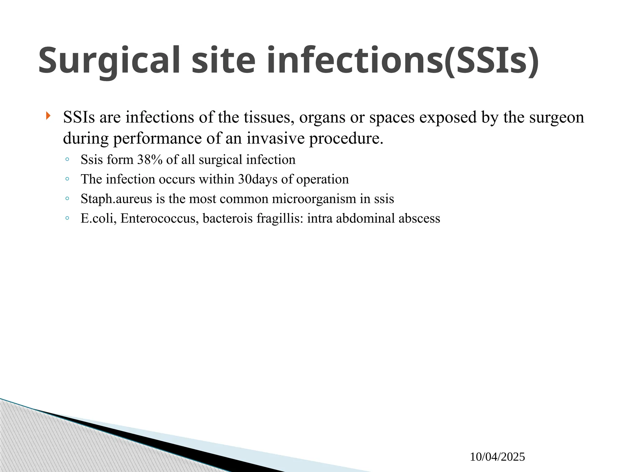 chapter of Surgical site infections.pptx