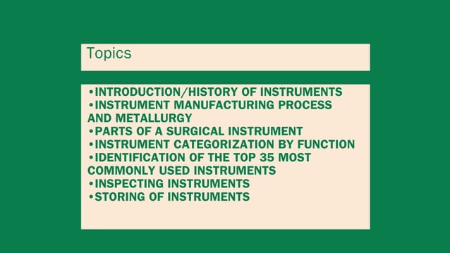 Surgical Instrumentation1.pdf DEFINE BASIC CATEGORIES OF INSTRUMENTS | PPT