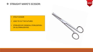 Surgical instruments for final year mbbs | PPTX