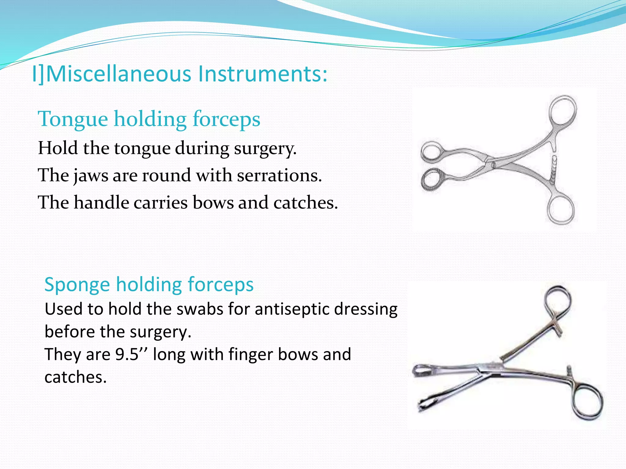 Surgical instrument ppt | PPTX