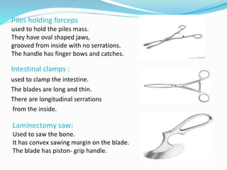 Surgical instrument ppt | PPTX