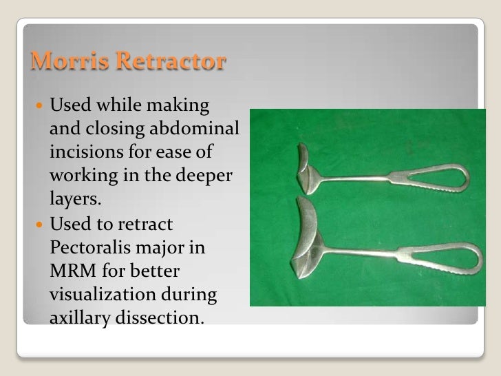 Surgical instruments