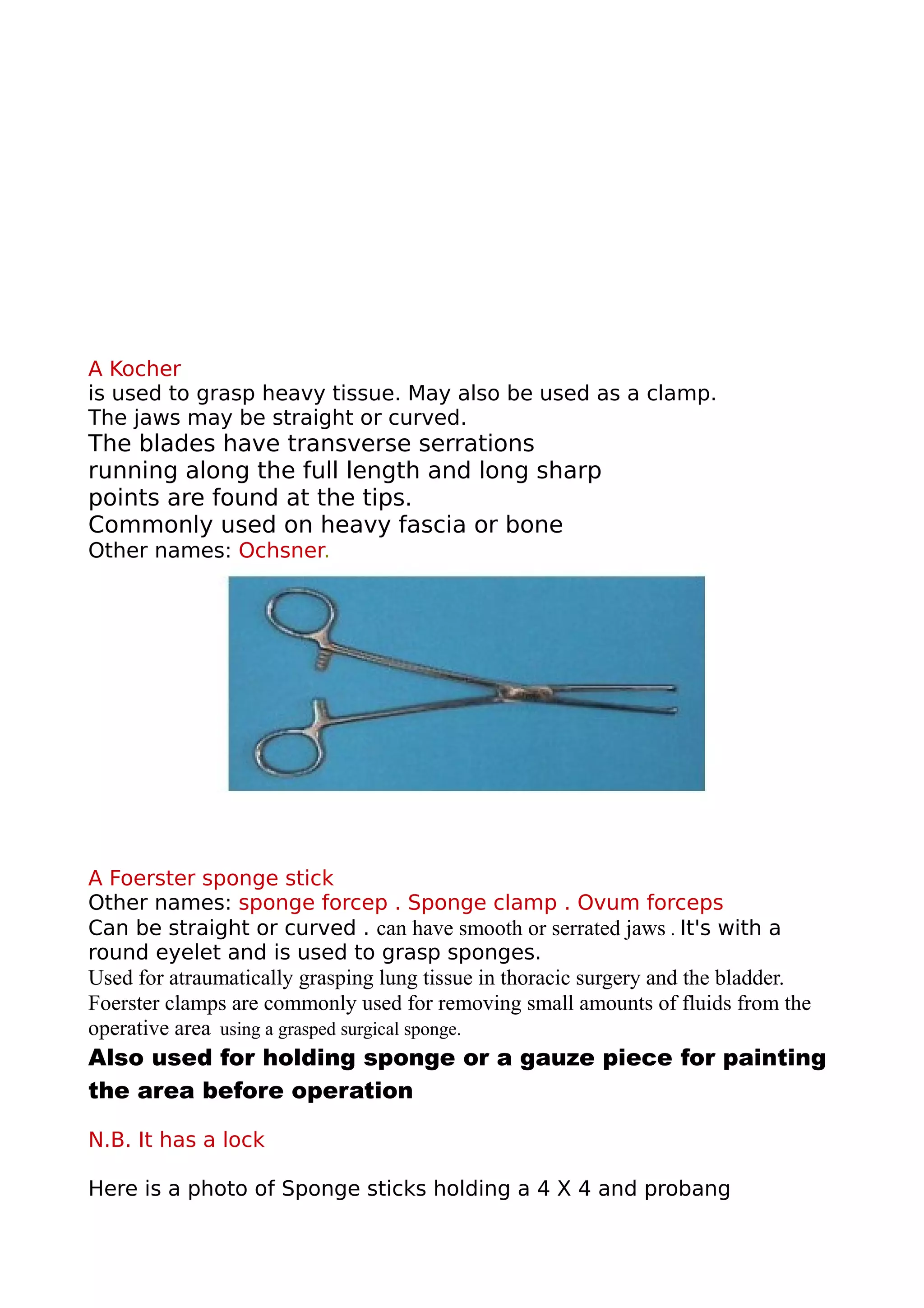 Surgical instruments | PDF
