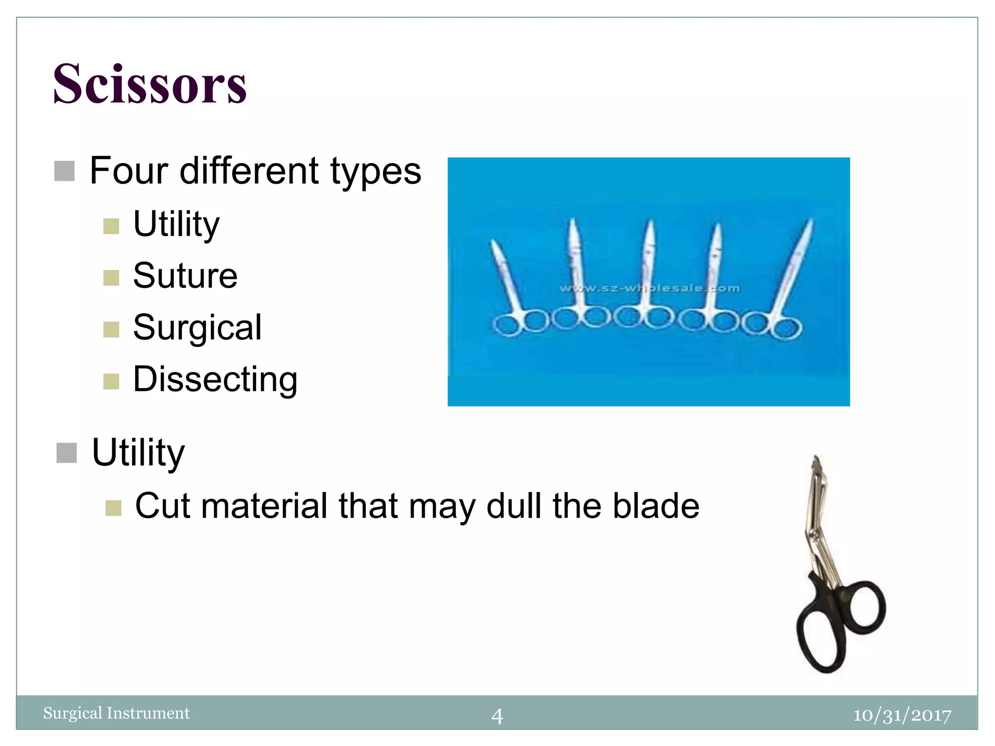 Surgical instruments | PPT