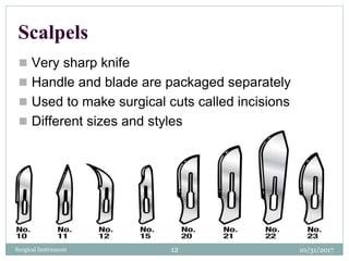 Surgical instruments | PPT