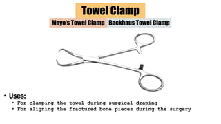 Common Surgical Instruments (esp. for MBBS VIVA ) | PPTX