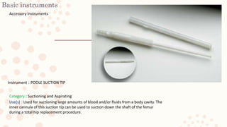 Surgical instruments based on Surgical Instrumentation: An Interactive ...