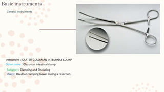 Surgical instruments based on Surgical Instrumentation: An Interactive ...