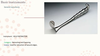 Surgical instruments based on Surgical Instrumentation: An Interactive ...