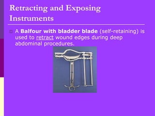 Surgical Instruments used in the hospital.ppt