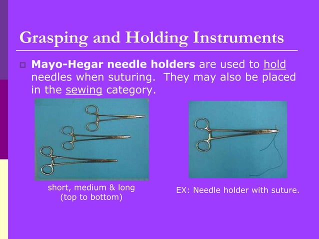 Surgical Instruments used in the hospital.ppt