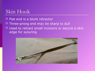 Surgical Instrument (Clamping, Cutting & probing) | PPT