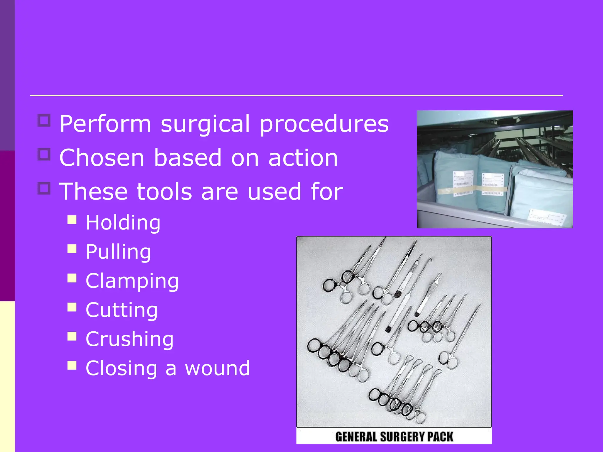 Surgical Instruments used during surgery | PPT