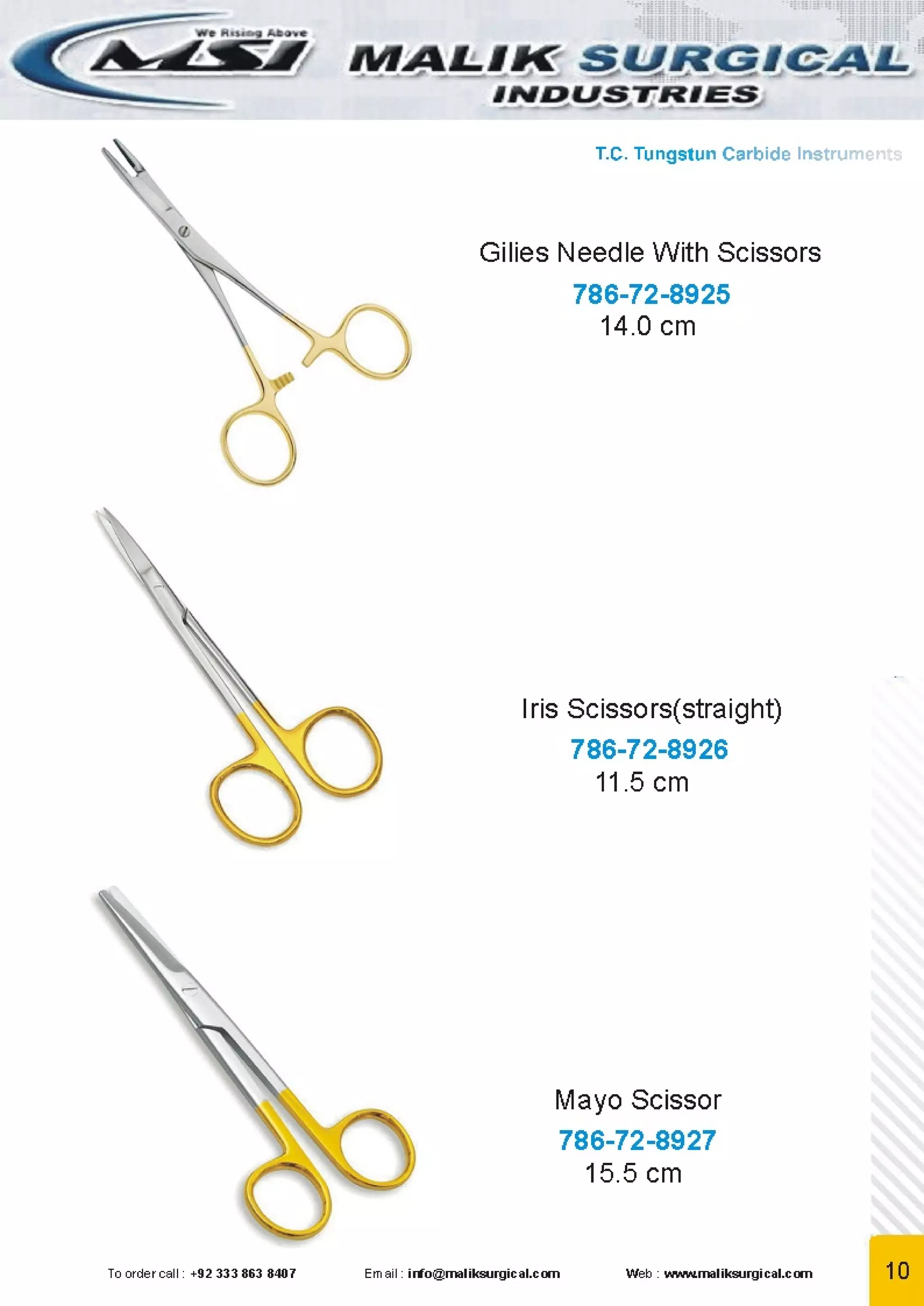 Surgical Instruments Brochure | PDF