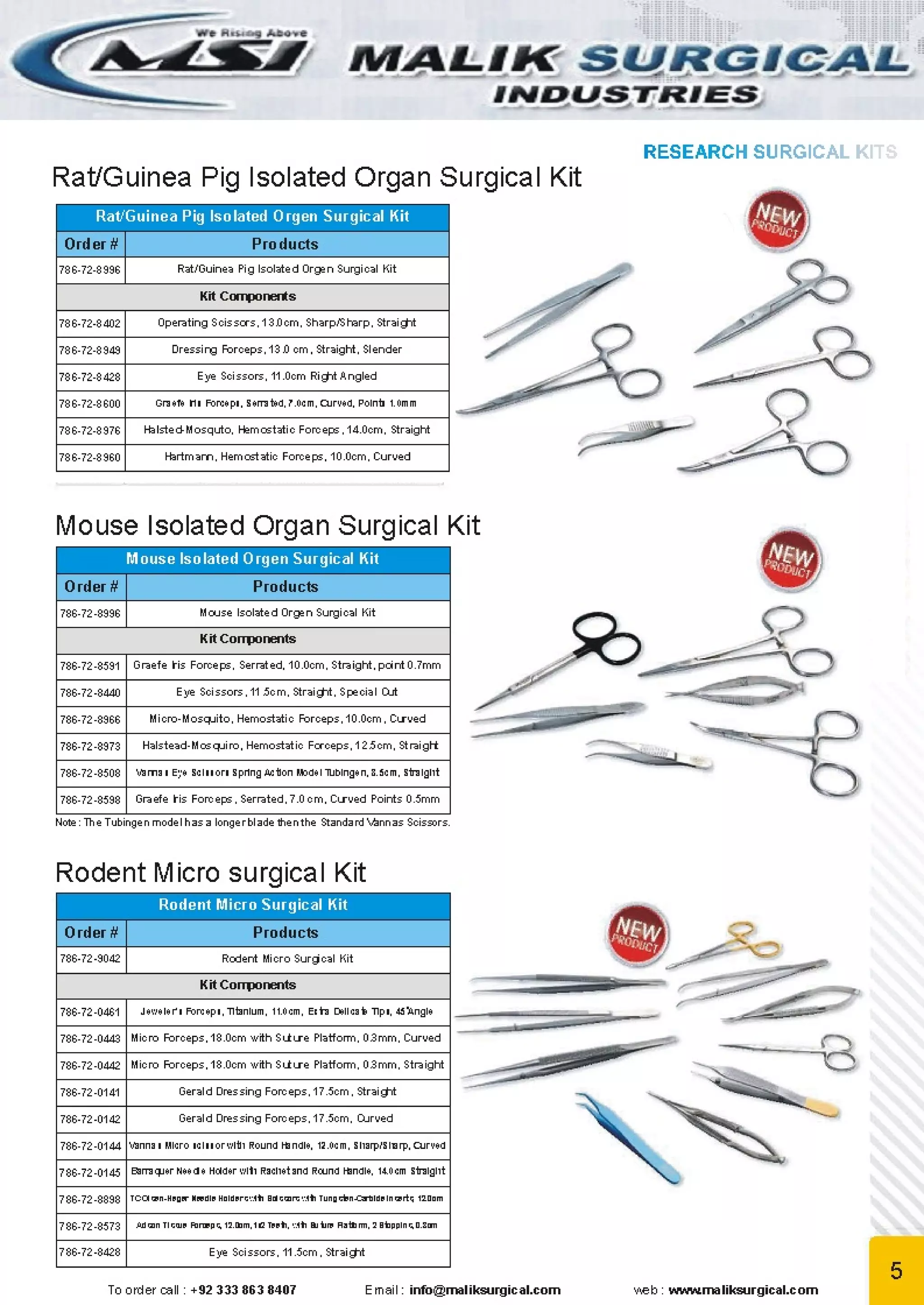 Surgical Instruments Brochure | PDF
