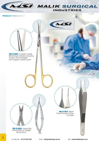 Surgical Instruments Brochure | PDF