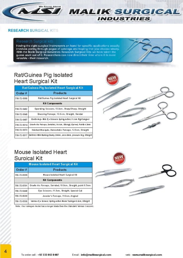 Surgical Instruments Brochure | PDF