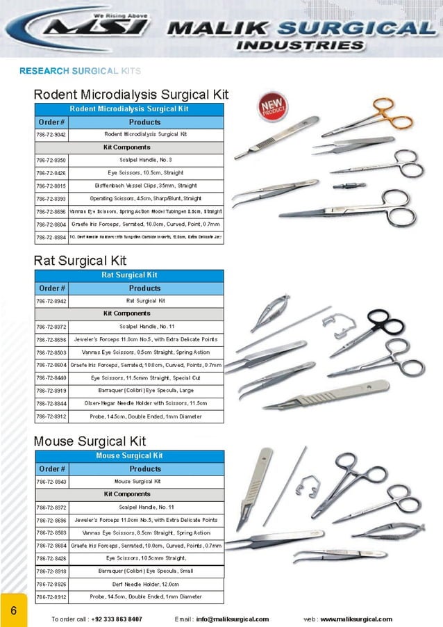 Surgical Instruments Brochure | PDF